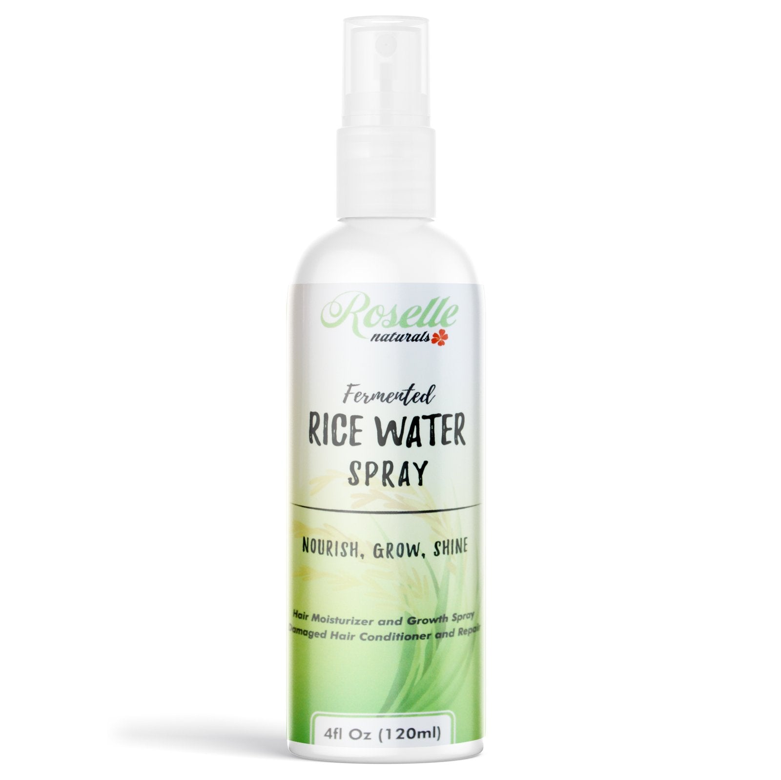 Fermented Rice Water Spray and Hair Conditioner – Roselle Naturals
